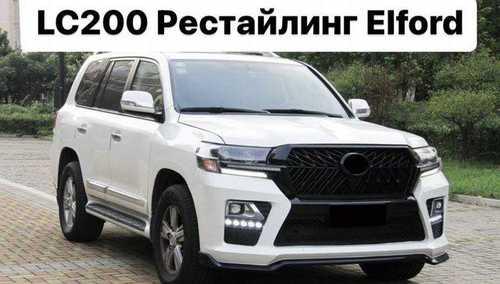 Land Cruiser 200 Рестайлинг + обвес Elford O2VK3