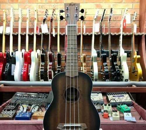 Укулеле сопрано flight NUS380 amber