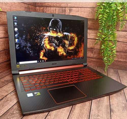 Мощный игровой ноутбук Acer nitro 5/i5-8gen/1050Ti