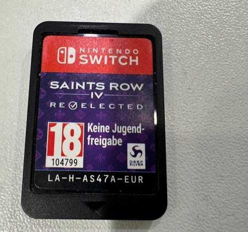 Игра Saints Row Iv на Nintendo Switch