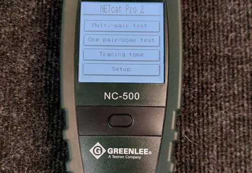 Кабельный тестер Greenlee NETcat Pro 2 NC-500