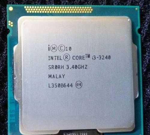 Процы Intel core i3-3240, 2120, G850 сокет 1155