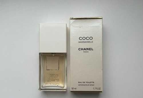 Chanel coco mademoiselle 50 мл б/у 2002 винтаж