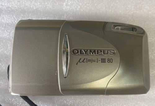 Olympus mju iii 80