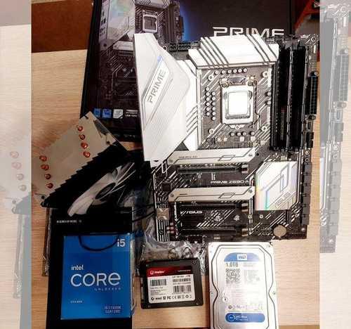 I5 11600K/asus prime Z590/32GB/SSD1TB/1TB/pccooler