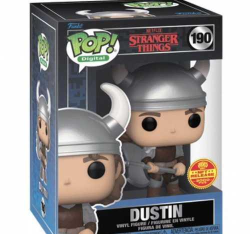 Funko Pop digital Dustin 190 NFT Stranger Things