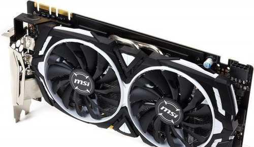 Видеокарта GTX1070 Msi Armor 8Gb