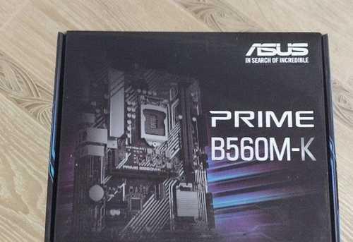 Материнская плата asus prime B560M-K