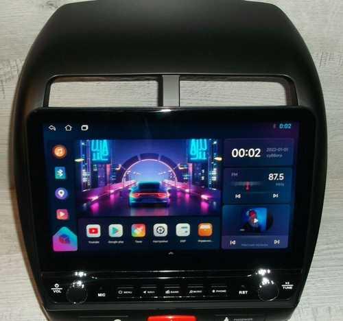 Mitsubishi Asx 4/64 Android sim магнитола новинка