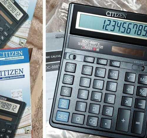 Калькулятор citizen SDC—888T