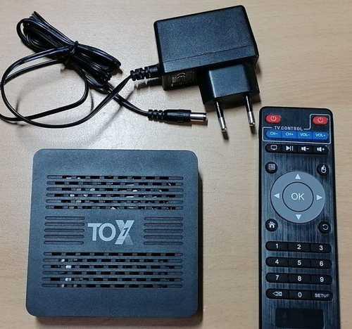 Медиаплеер TV Android BOX TOX1