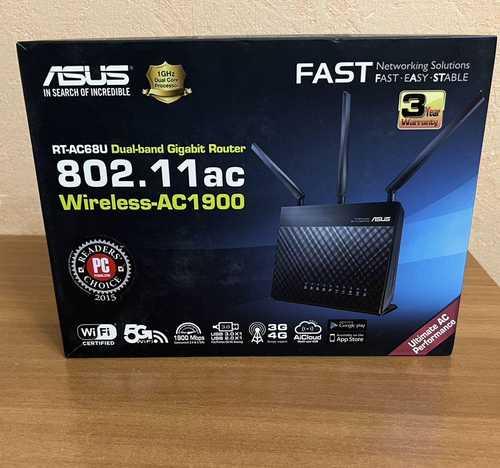 Роутер asus RT-AC68U