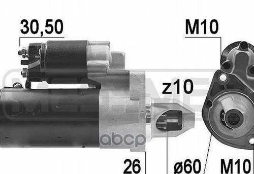 Стартёр 12V 1.7kW mercedes C/CL/CLK/CLS/E/R/Spr