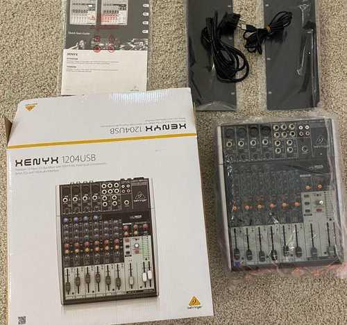 Микшерный пульт behringer xenyx 1204usb