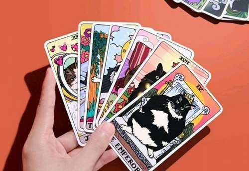 Cat mems tarot. Таро кошачьих мемов. Оригинал