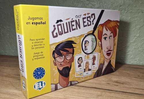 Игра настольная на испанском языке Quien es