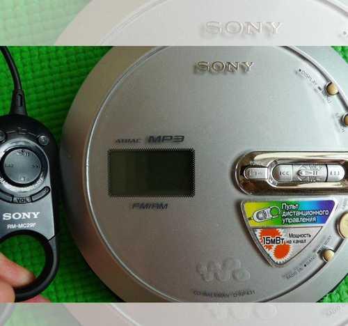 Sony CD walkman D-NF431 silver CD MP3 плеер