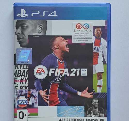 Игра на ps4 Fifa 21