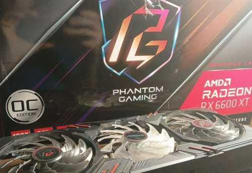 ASRock Radeon RX 6600 XT Phantom Gaming OC