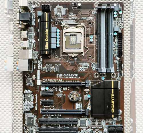 Gigabyte GA-Z87-HD3 сокет 1150