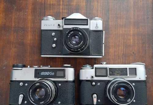 Фотоаппараты советского периода