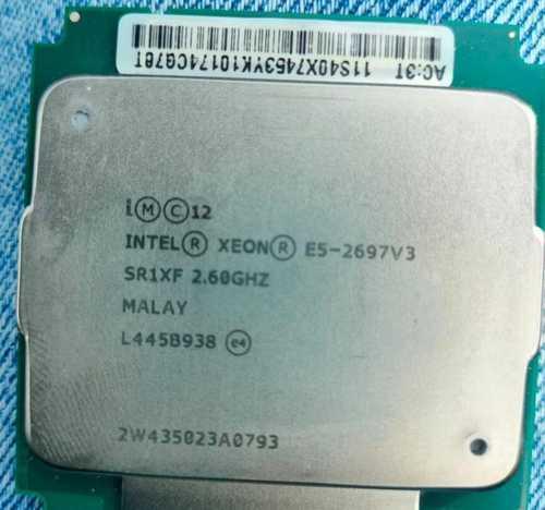 Intel Xeon E5-2697v3