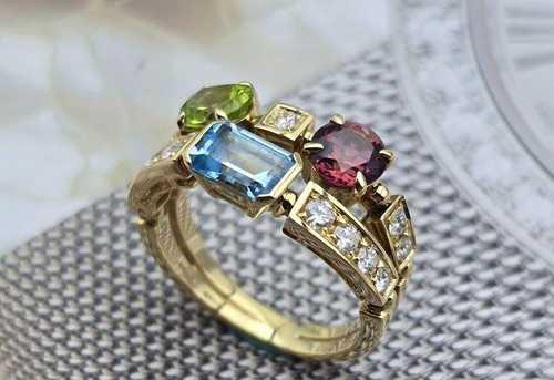 Кольцо Bvlgari Allegra Multi Stone Diamond Ring