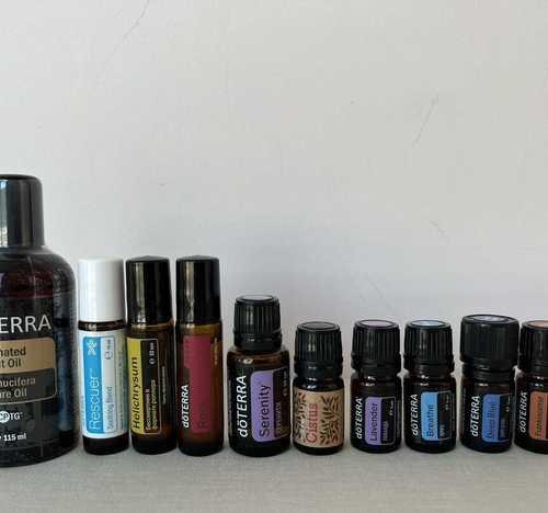 Doterra коллекция масел
