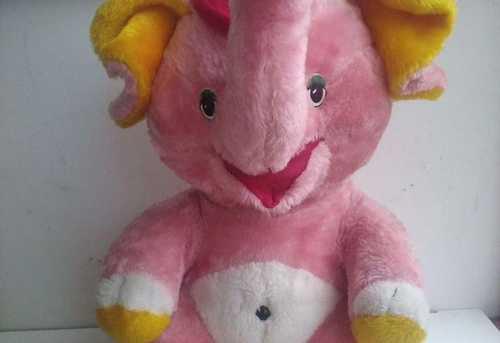 Мягкая игрушка: розовый слон.) Крупный