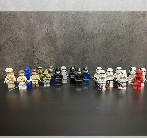 Lego star wars 20 минифигурок