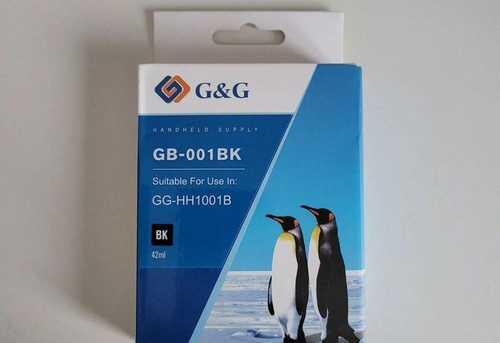 Картридж G&G GB-001BK Черный Новый