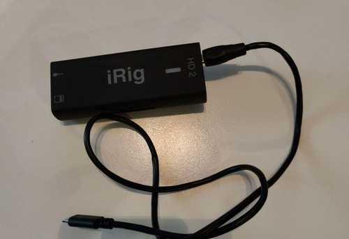 Внешняя звуковая карта для iOS устройств, iRig HD2
