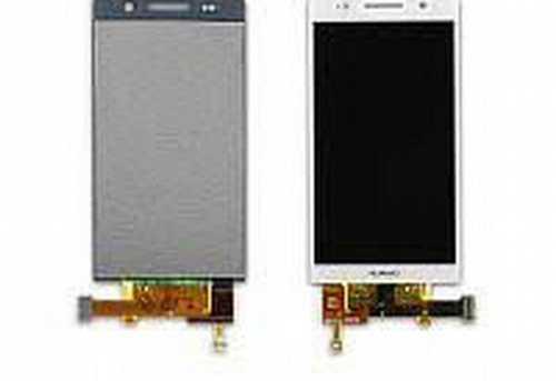 Дисплей для Huawei Ascend P6 (U06) + тачскрин (бел