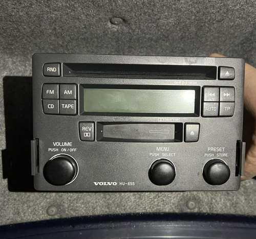 Магнитола штатная volvo s40