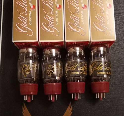 Подобранный квартет Genalex Gold Lion KT66