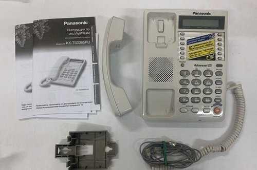 Телефонный аппарат Panasonic KX-TS2365RUW