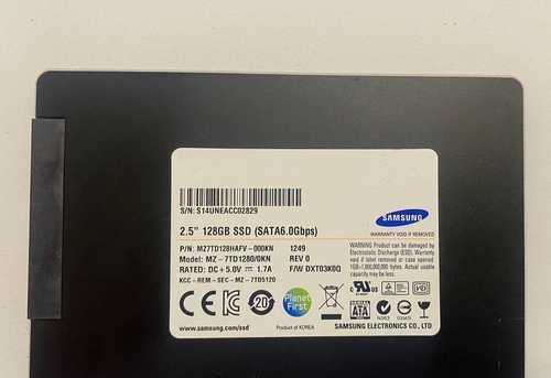 Жесткий диск ssd samsung 128gb