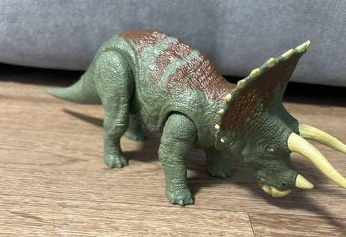 Mattel Jurassic World рычащий динозавр