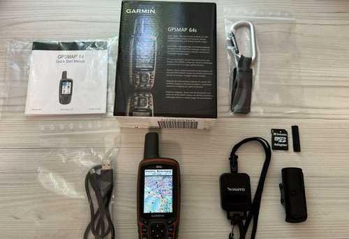 Garmin GpsMap 64s в хорошем состоянии В упаковке