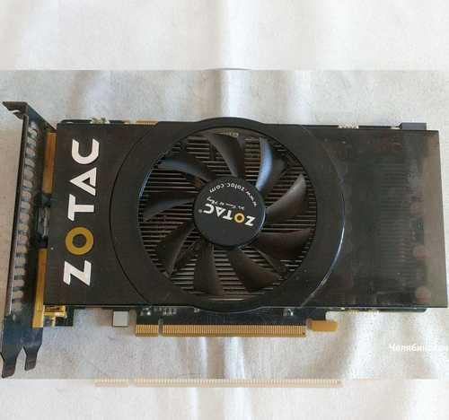 Видеокарта zotac gtx 250