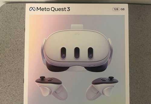 Oculus Quest 3, 128 GB. В наличии