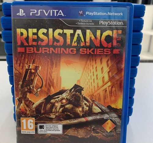 Resistance: Burning Skies psvita