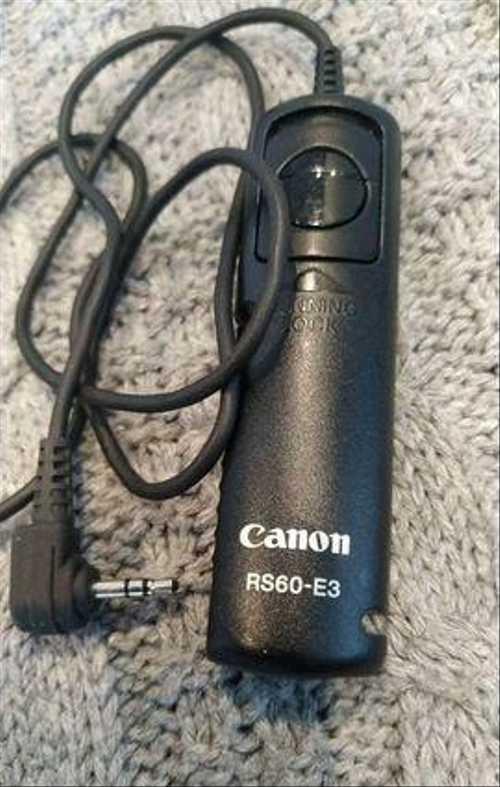 Пульт для камеры Canon Rs 60 E3. Тросик