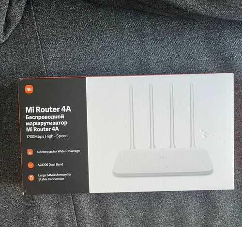 Wifi роутер xiaomi 4a