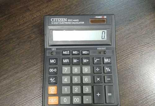 Калькулятор citizen sdc-444s