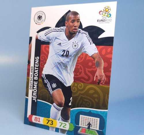 Карточка panini Жером Боатенг евро 2012