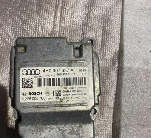 Датчик ускорения Audi A8 D4 4h0907637A