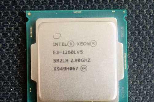 Процессор Xeon E3 1260L V5