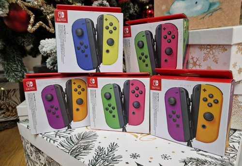 Джойконы Nintendo Switch Joy-Con геймпады новые