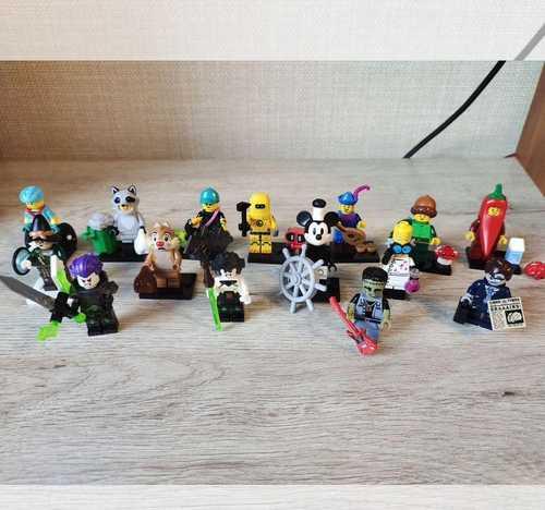 Lego minifigures разные